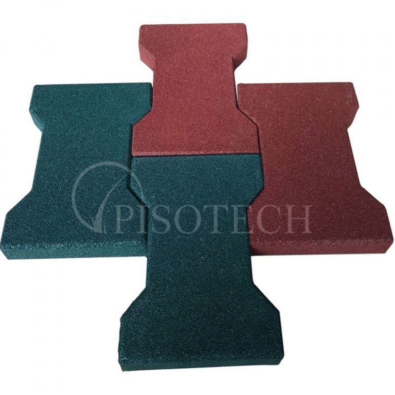 Interlocking Dogbone Pavers Rubber Mat – Qingdao Pisotech